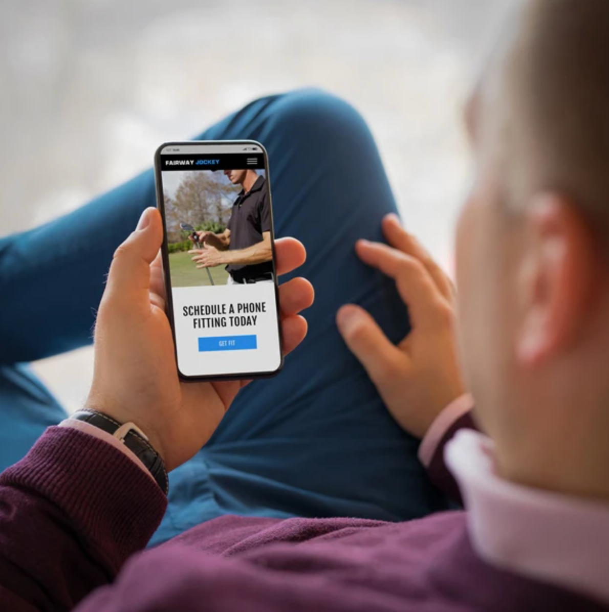 Process Of A Phone Fitting For New Golf Equipment – Fairway Jockey