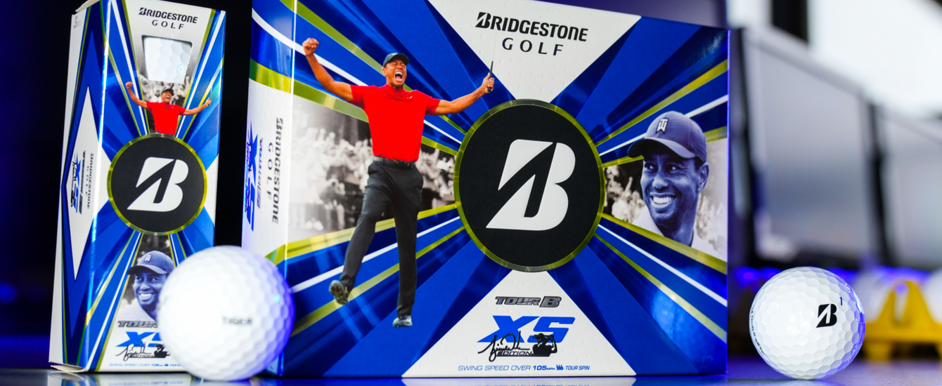 Bridgestone 2022 Tour B XS Tiger Woods Edition Golf Balls | Fairway Jockey